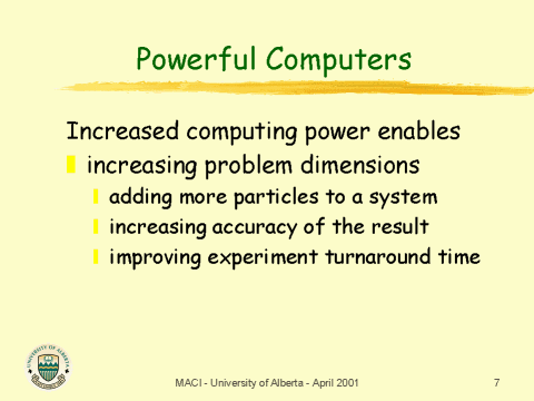 Powerful Computers