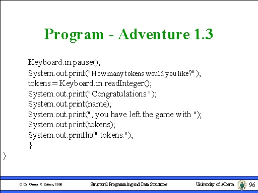 Program - Adventure 1.3
