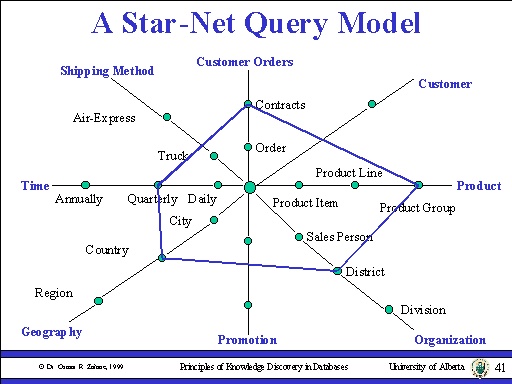 A Star-Net Query Model