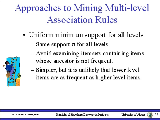 Approaches to Mining Multi-level Association Rules