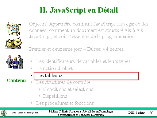II. JavaScript en Détail