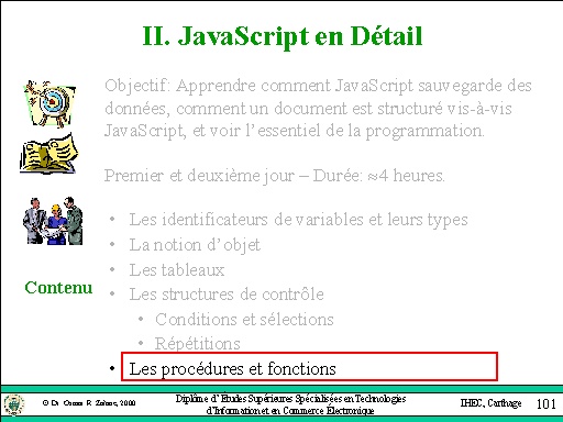 II. JavaScript en Détail